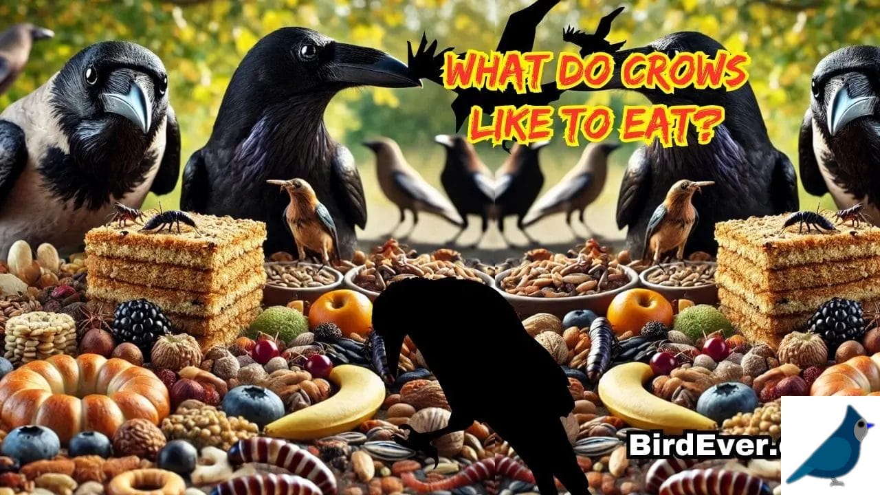 What Do Crows Like To Eat? Top 10 Best Weird Crow Foods